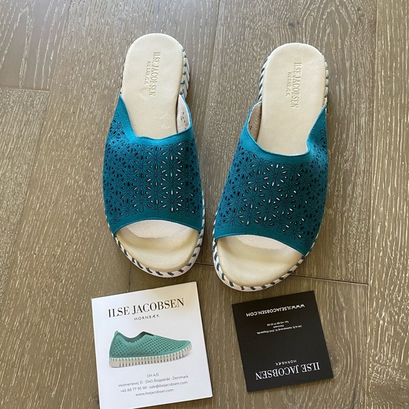 Ilse Jacobsen | Shoes | Ilse Jacobsen Sandals In Sea | Poshmark